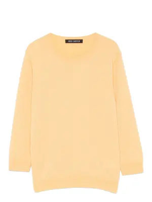 Iris Von Arnim Crew-neck Sweater - Yellow