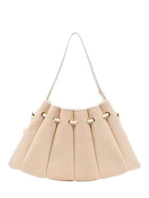 THEMOIRE Calipso Shoulder Bag - Neutrals