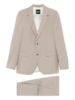 BOSS Wool Suit - Neutrals