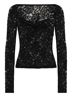 DOLCE & GABBANA Dolce & Gabbana Floral-Lace Top