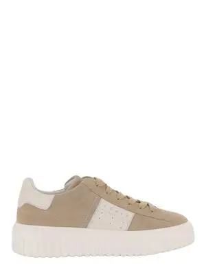 Hogan H-stripes Sneakers - Neutrals