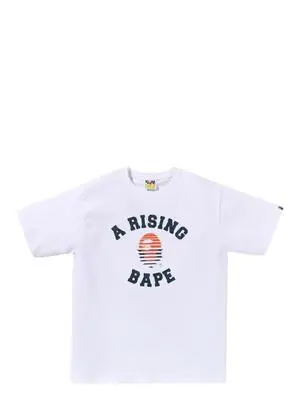 A BATHING APE A Rising Tee Shirt - White