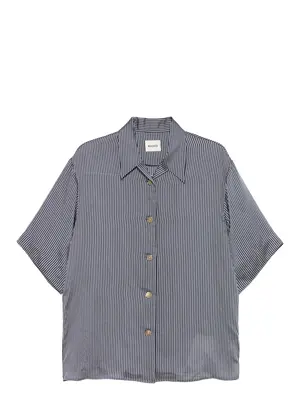 Khaite Striped Shirt - Blue