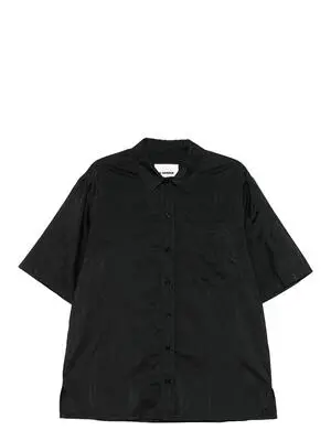 JIL SANDER Short Sleeve Shirt - Black