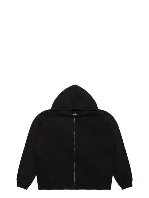 MAINLESS Zip-up Hoodie - Black