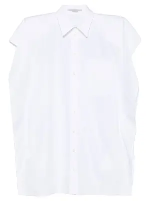 STELLA MCCARTNEY Stella McCartney Poplin Mini Shirt Dress