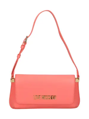 Moschino Logo-lettering Shoulder Bag - Red