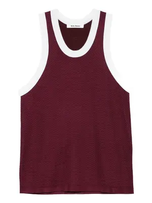 WALES BONNER Rio Tank Top - Red