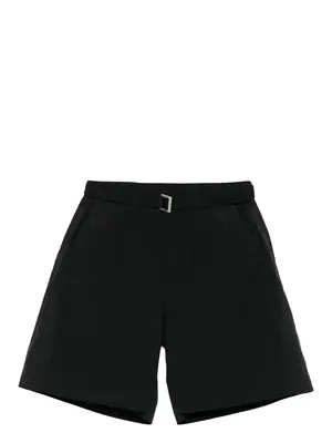Sacai Belted Shorts - Black