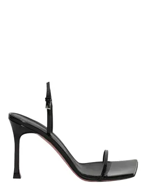 Amina Muaddi 95mm Maya Pumps - Black