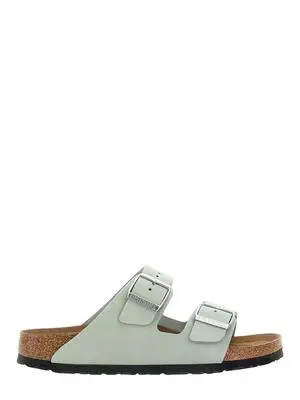 BIRKENSTOCK Arizona Buckled Slides - Green