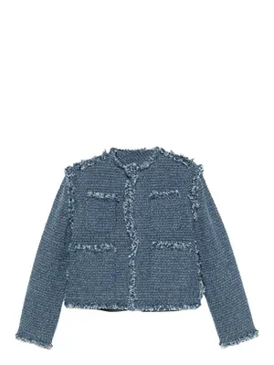 SACAI Sacai Panelled Tweed Jacket