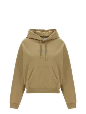 Vetements Oval Logo Hoodie - Brown