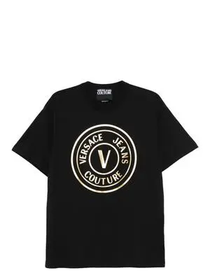 Versace V-emblem T-shirt - Black