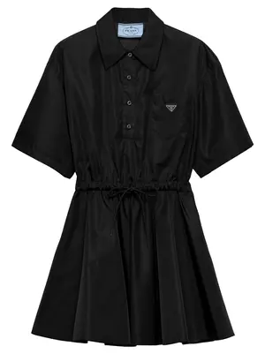 Prada Re-nylon Dress - Black
