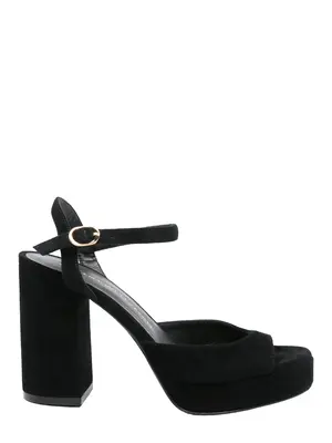 STUART WEITZMAN 105mm Dayna Ii Sandals - Black