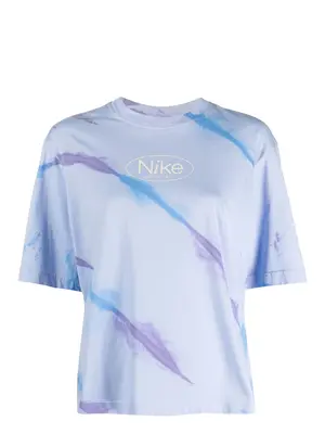 Nike Nsw Tie-dye Boxy T-shirt - 548 Light Marine