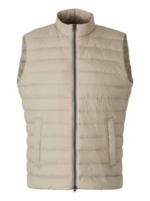 Herno Quilted Vest - Neutrals