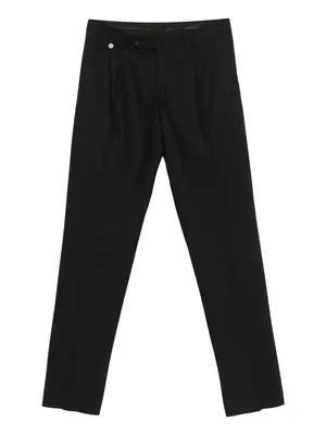 Tagliatore Tapered Trousers - Black