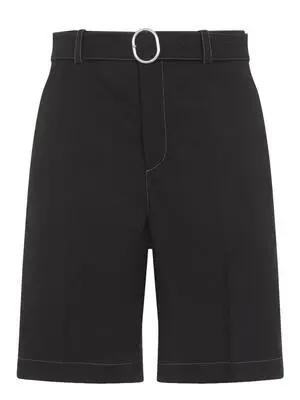 JIL SANDER Polyester Shorts - Black
