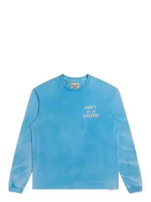 GALLERY DEPT. French Longsleeve T-shirt - Cyan