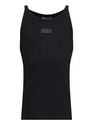 Versace Ribbed Tank Top - Black