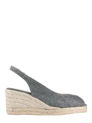 CastaÑer Espadrille Wedge Sandals - Grey