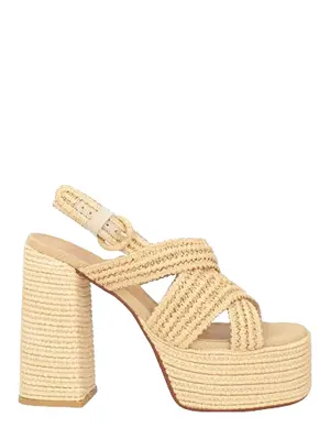 CastaÑer Ankle Strap Sandals - Beige