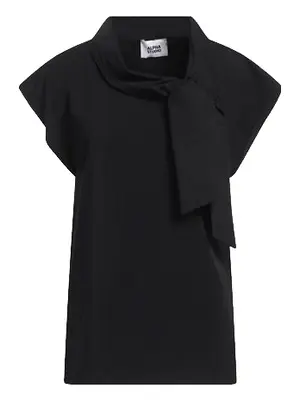 Alpha Studio Bow Blouse - Black