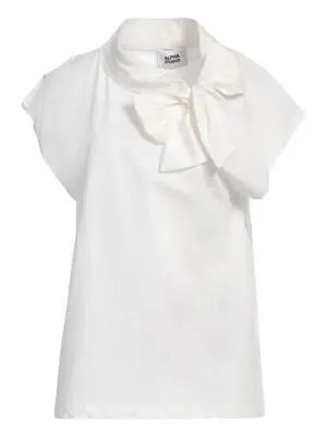 Alpha Studio Bow Blouse - White