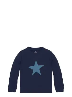 PRIMARY Graphic French Terry Sweatshirt - Navy Star