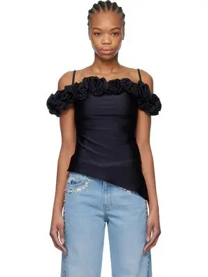 Coperni Coperni Ruffle Camisole Black
