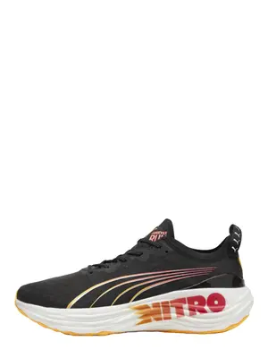 PUMA ForeverRun Nitro Running Shoes Black-sun Stream-sunset Glow