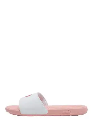 PUMA Cool Cat 2.0 Valentine's Slides White-for All Time Red-pink Fruit