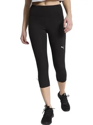 PUMA Train All Day Essentials High-waisted Capri Training Tights - Black