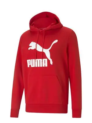PUMA Classics Logo Hoodie - Red