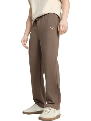 PUMA Wardrobe Essentials Relaxed Sweatpants Brown