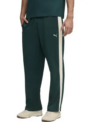 PUMA T7 Relaxed Track Pants - Green