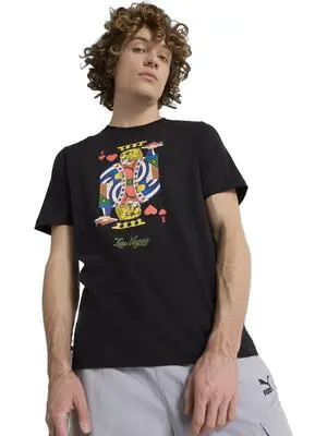 PUMA Las Vegas Graphics Graphic T-shirt - Black