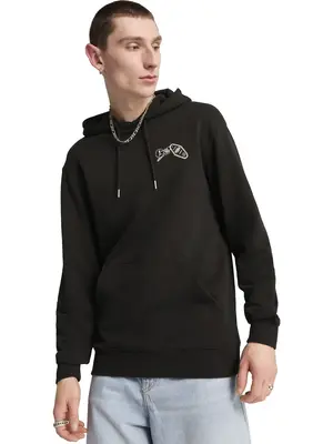 PUMA Graphics Hotel Hoodie - Black
