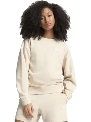 PUMA Elevated Essentials Comfort Crew Sweatshirt Alpine Snow