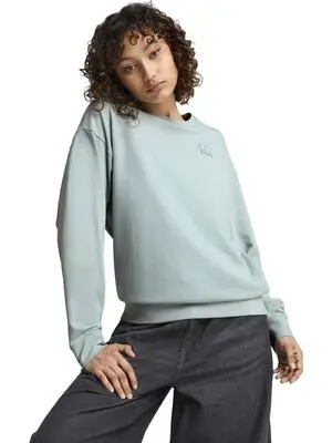 PUMA Elevated Essentials Comfort Crew Sweatshirt Modern Mint
