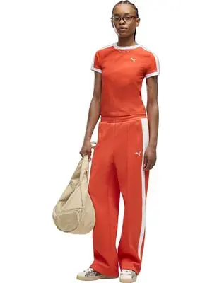 PUMA T7 Straight Track Pants - Red