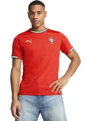 PUMA Portugal '25 Home Replica Soccer Jersey - Red