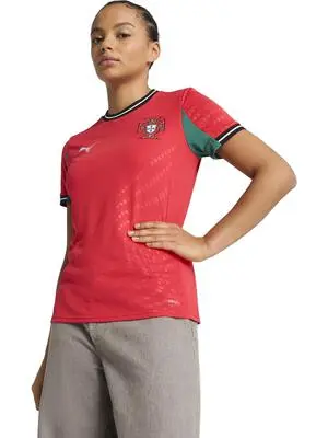 PUMA Portugal '25 Home Replica Soccer Jersey - Red