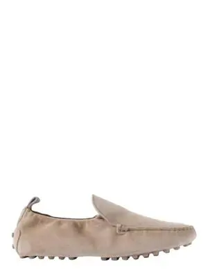 TOD'S Tod's Gommino 22L Suede Loafers Camel