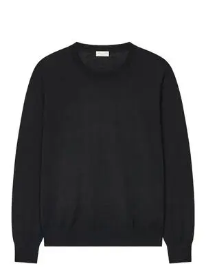 Dries Van Noten Merino-wool Sweater - Black