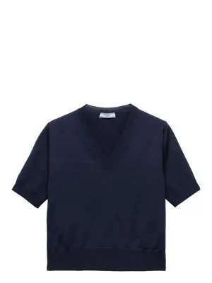 Prada Wool Top - Blue