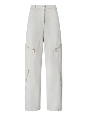 Pinko Straight-leg Trousers - Grey