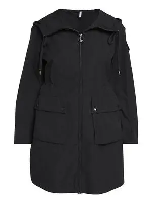Moncler Laerte Long Hooded Parka - Black